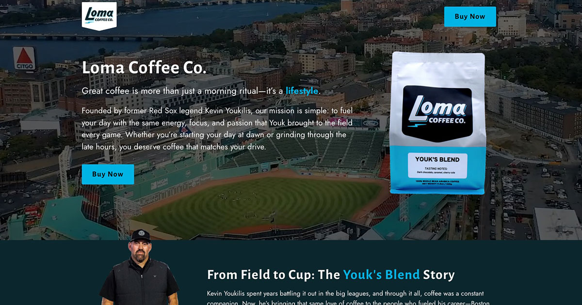 Loma Coffee Co. Website Development Case Study